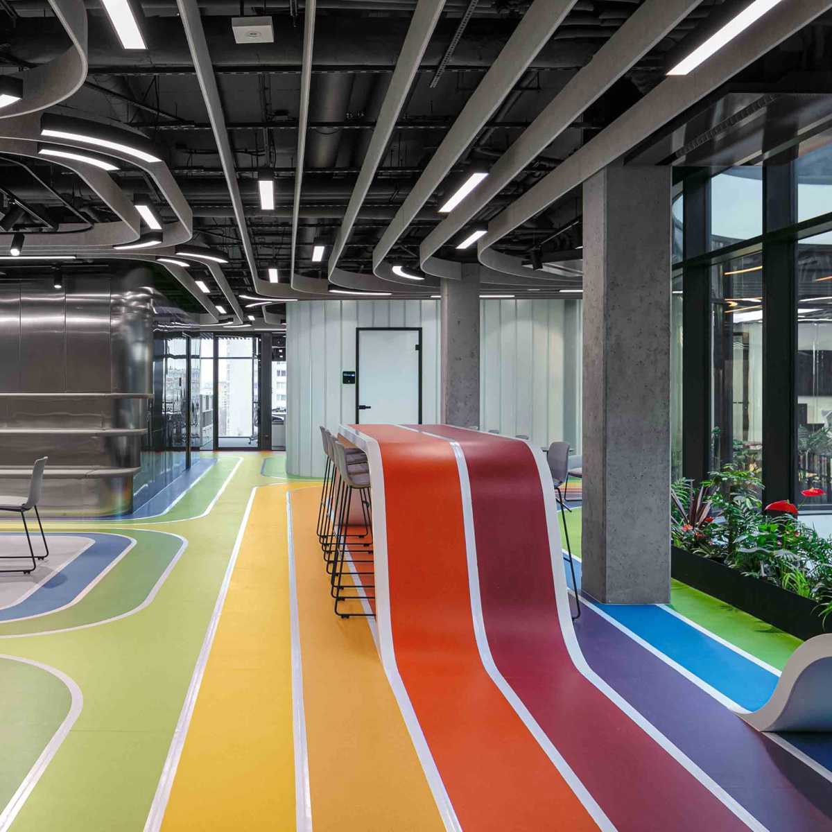 PVC-kate Palettone PUR heritage hall 8634. Floorin e-pood