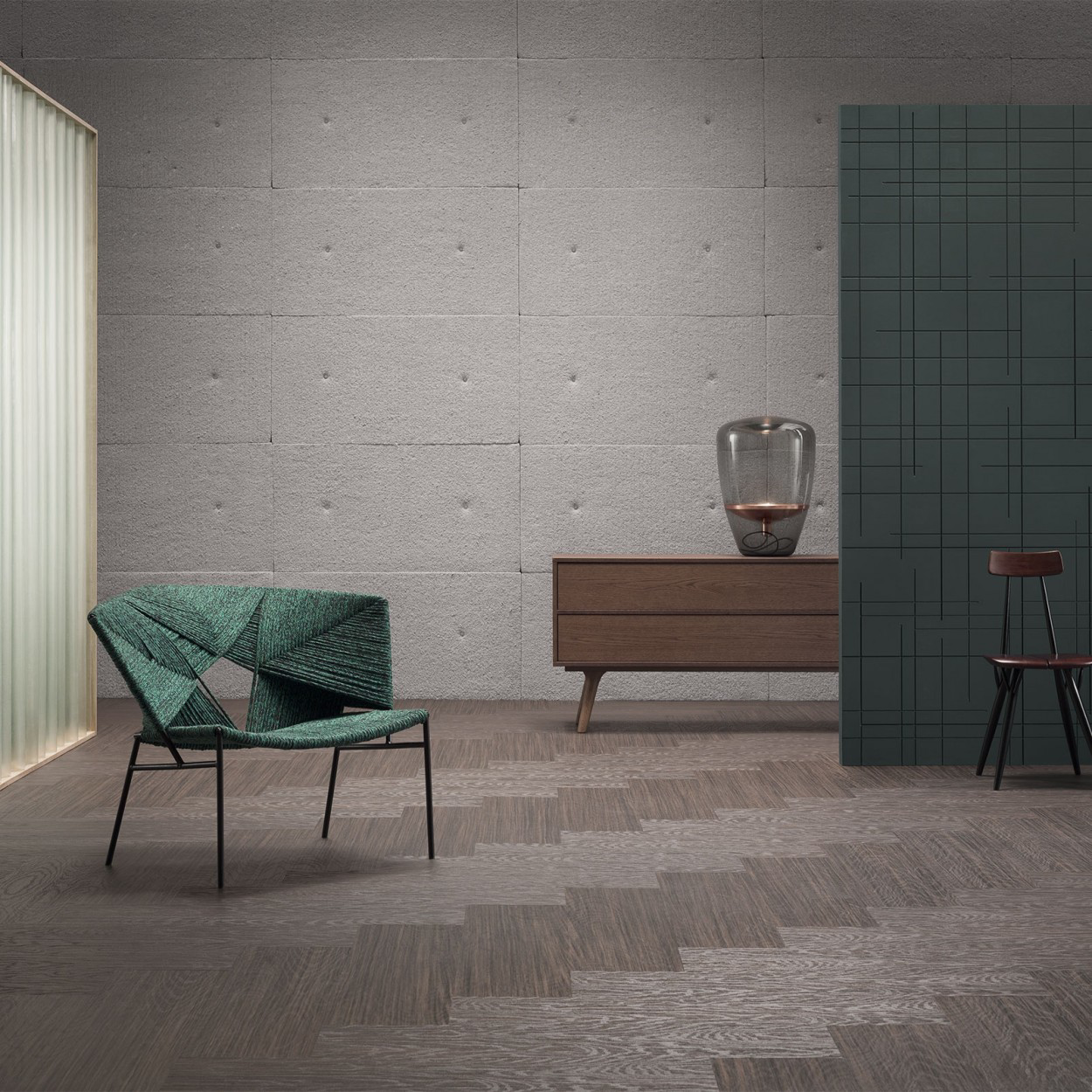 Marmoleum Modular Textura welsh moor te5218. Floorin e-pood