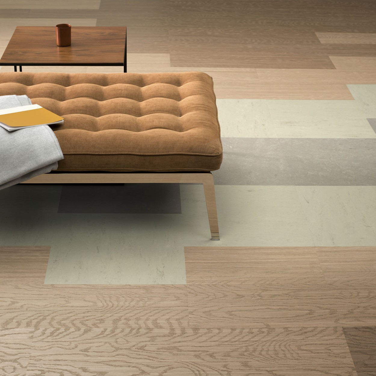 Marmoleum Modular Textura north sea coast te5235. Floorin e-pood